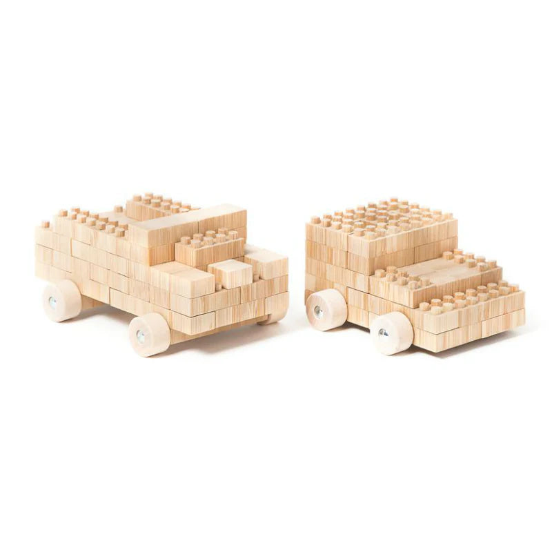 145 Piece Bamboo Eco Bricks Building Set – The Children's Museum of ...